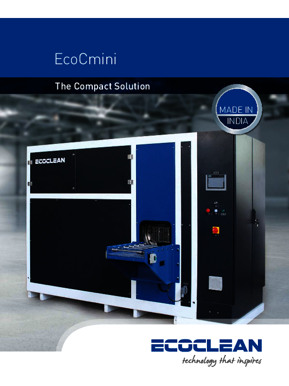 Ecoclean ǀ Industrielle Reinigungstechnik