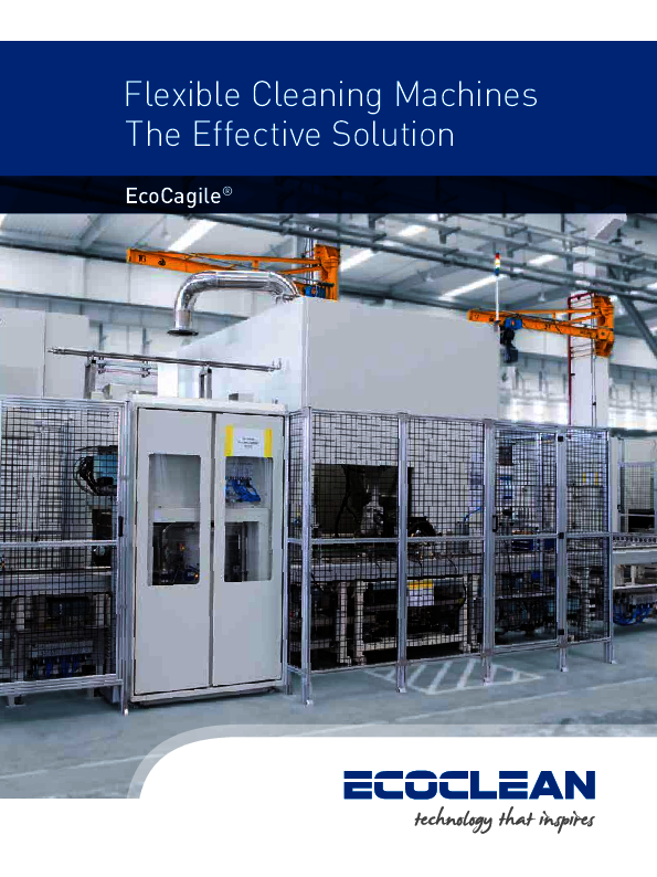 Ecoclean ǀ Industrial Parts Cleaning